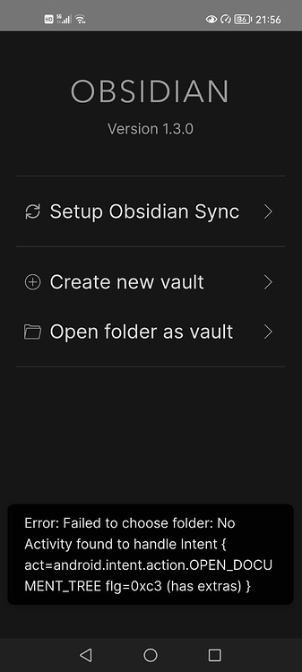 ob在鸿蒙二系统上不可用 - 疑问解答 - Obsidian 中文论坛