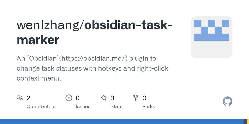 插件发布：Task Marker - 经验分享 - Obsidian 中文论坛