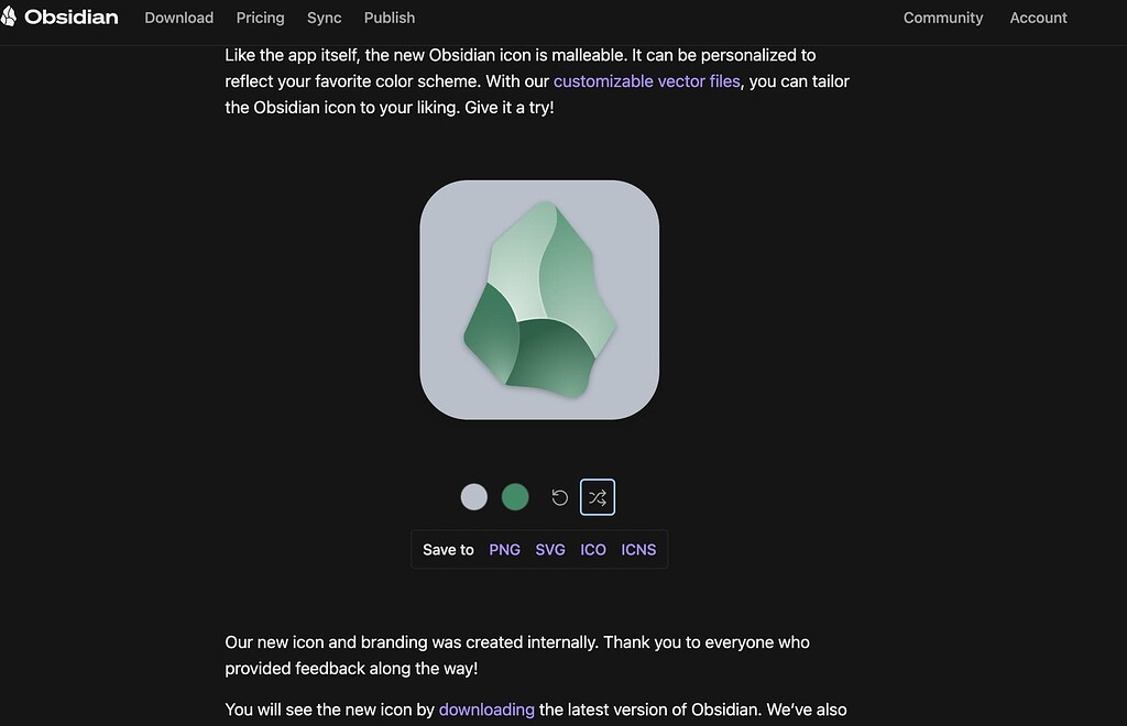 如何自定义obsidian的logo - 疑问解答 - Obsidian 中文论坛