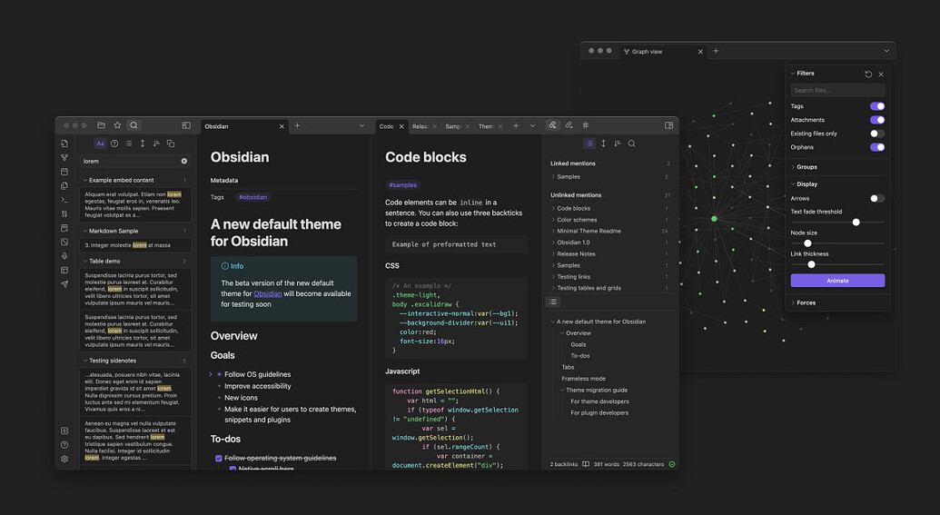 预告~下周将迎来大更新！ - 通知发布 - Obsidian 中文论坛