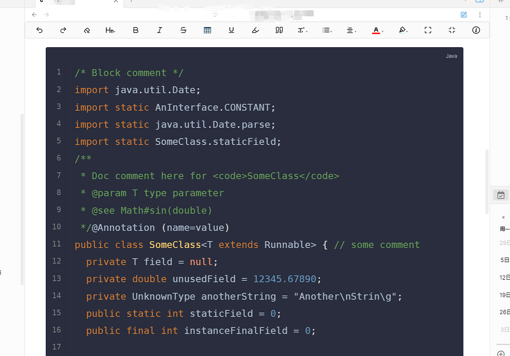 有没有类似 idea 的code block theme - 疑问解答 - Obsidian 中文论坛