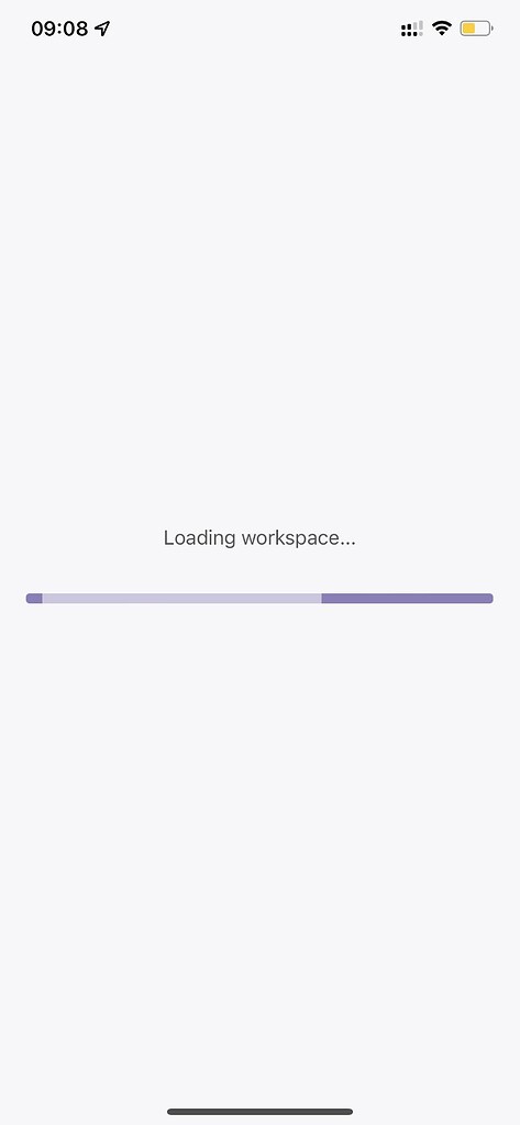 iOS app 每次打开都会 loading workspace - 建议反馈 - Obsidian 中文论坛