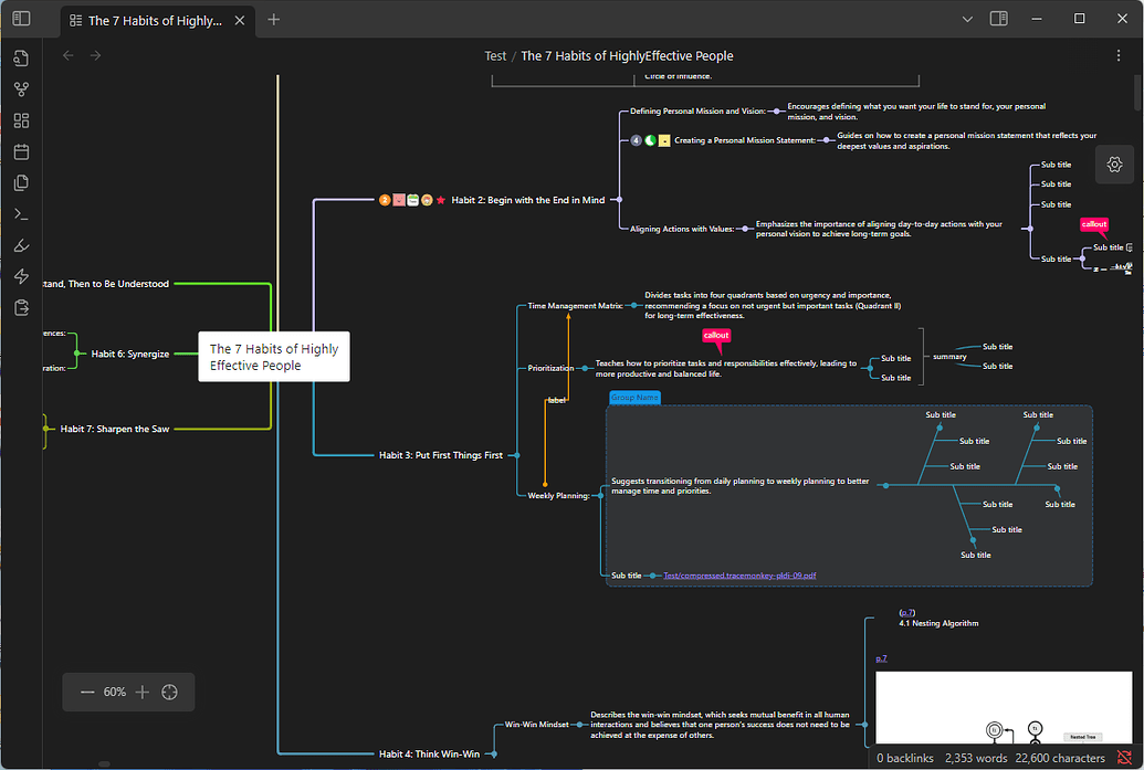 最强思维导图插件 markmind v3 版本教程，支持pdf++标注，支持导出 pdf 和 xmind - 经验分享 - Obsidian 中文论坛
