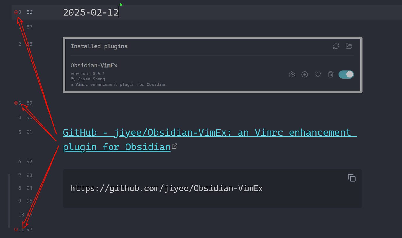Obsidian 搭配 Vim Mode，提升写作体验 - 经验分享 - Obsidian 中文论坛